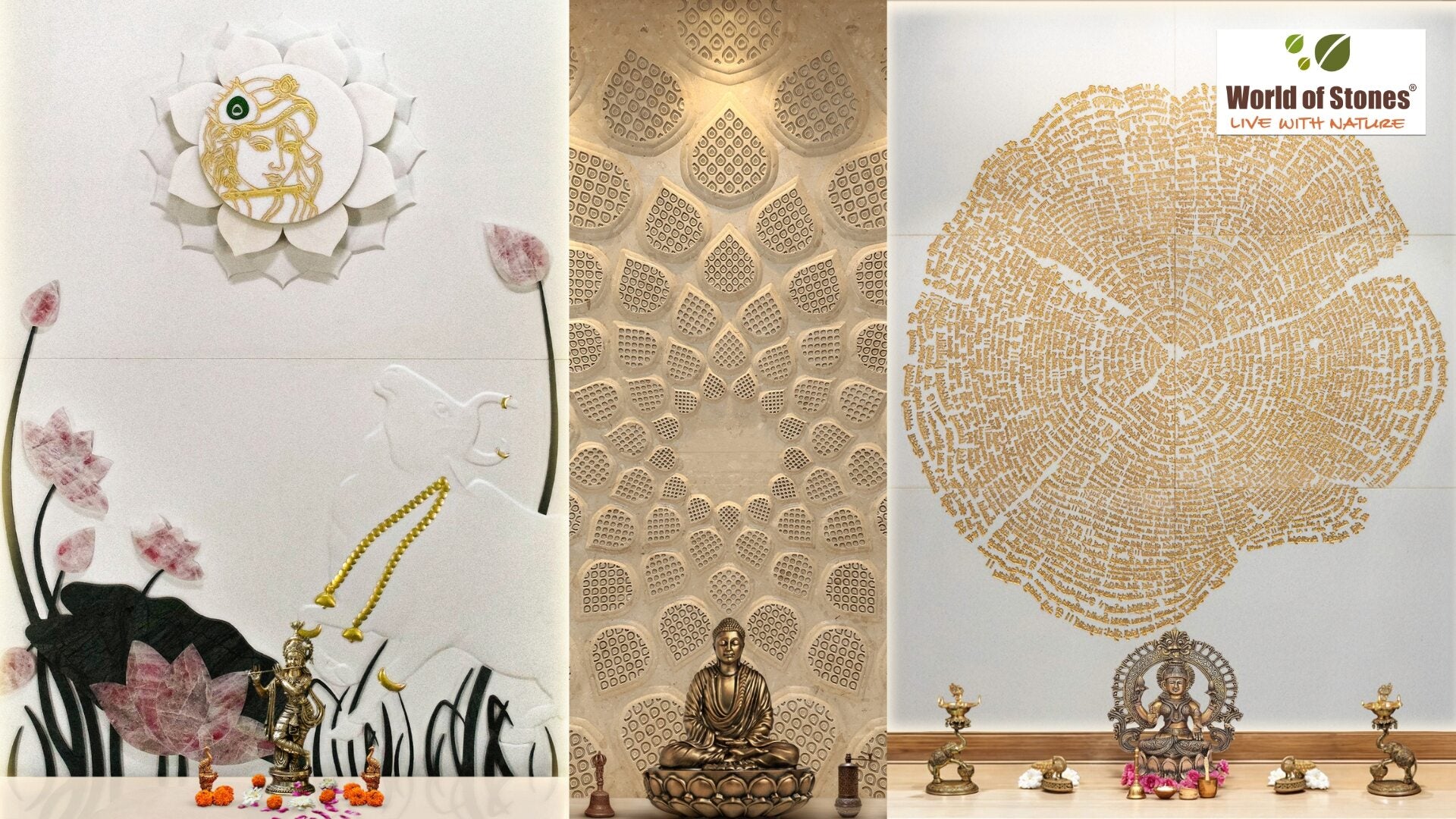 temple wallpaper design