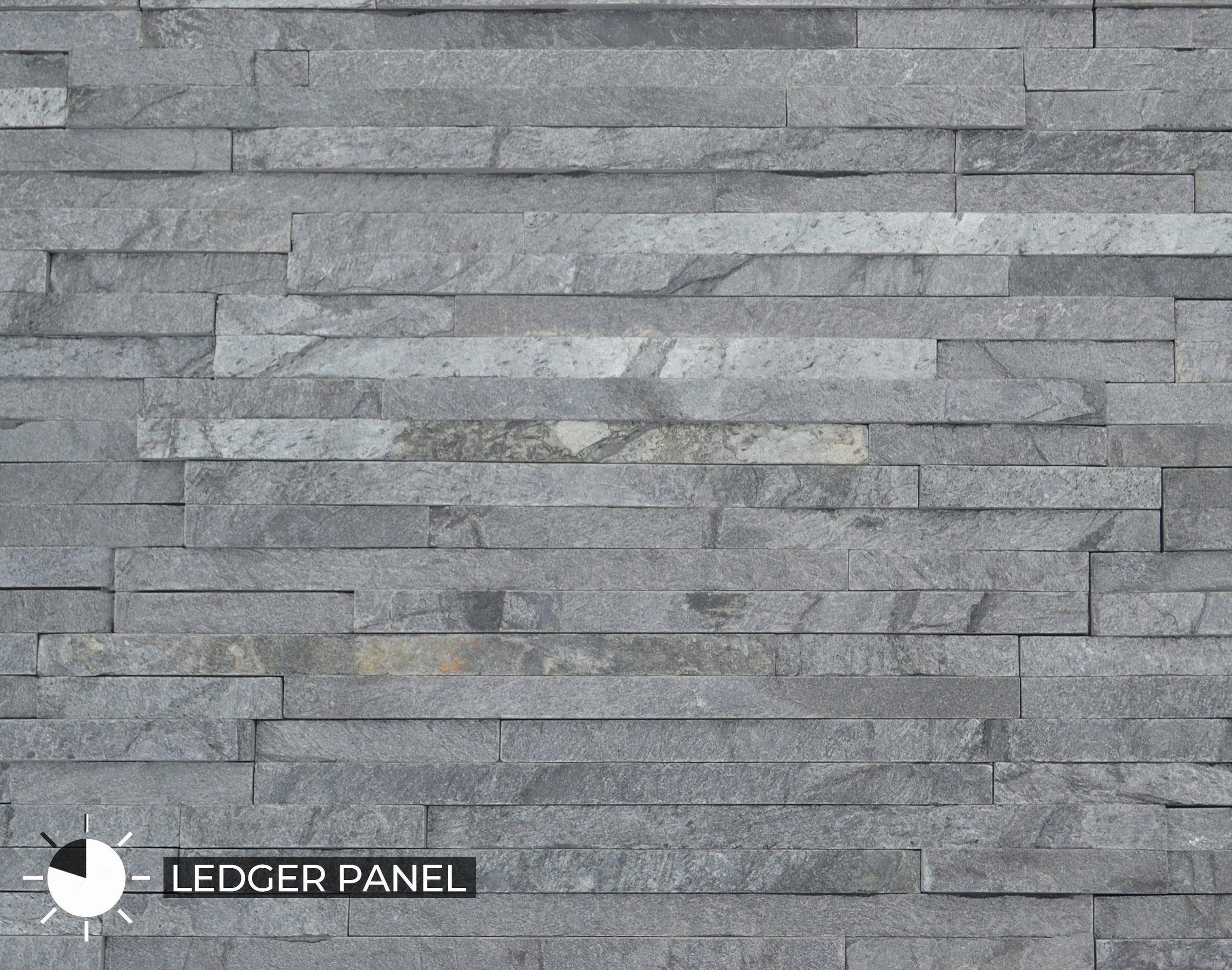 Best Silver Grey Interior Stone Wall Covering Design