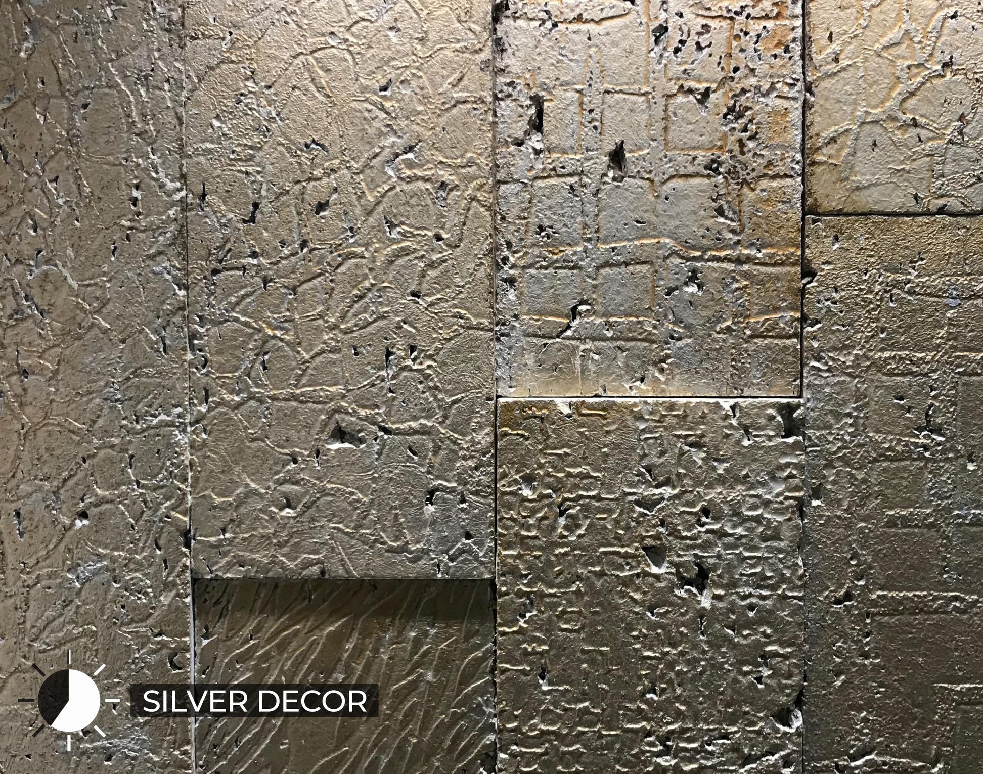 Travertino: Luxury Wall Covering with Creative Texture Designs
